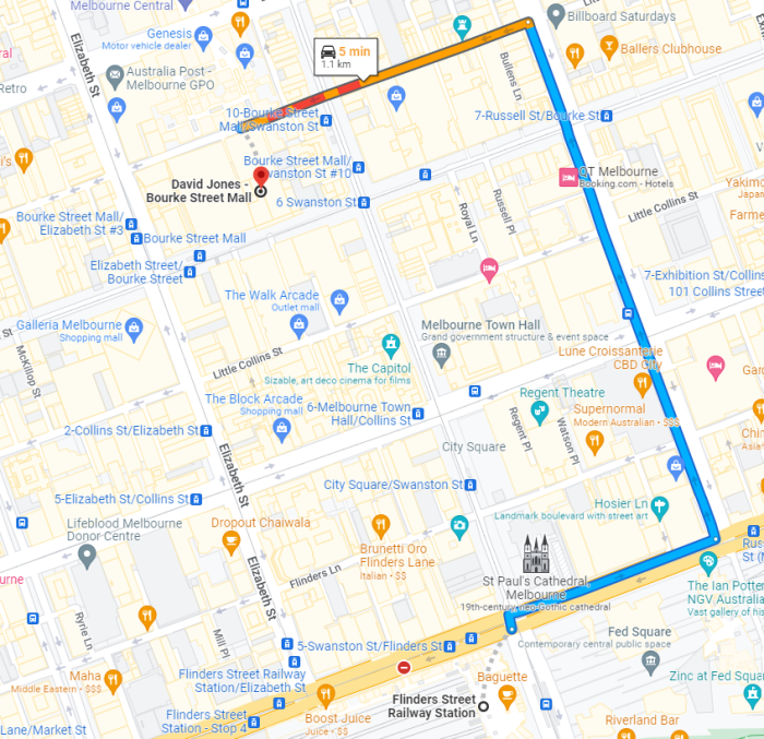 Peter Rowland Group - David Jones Bourke Street - Hotelstaff